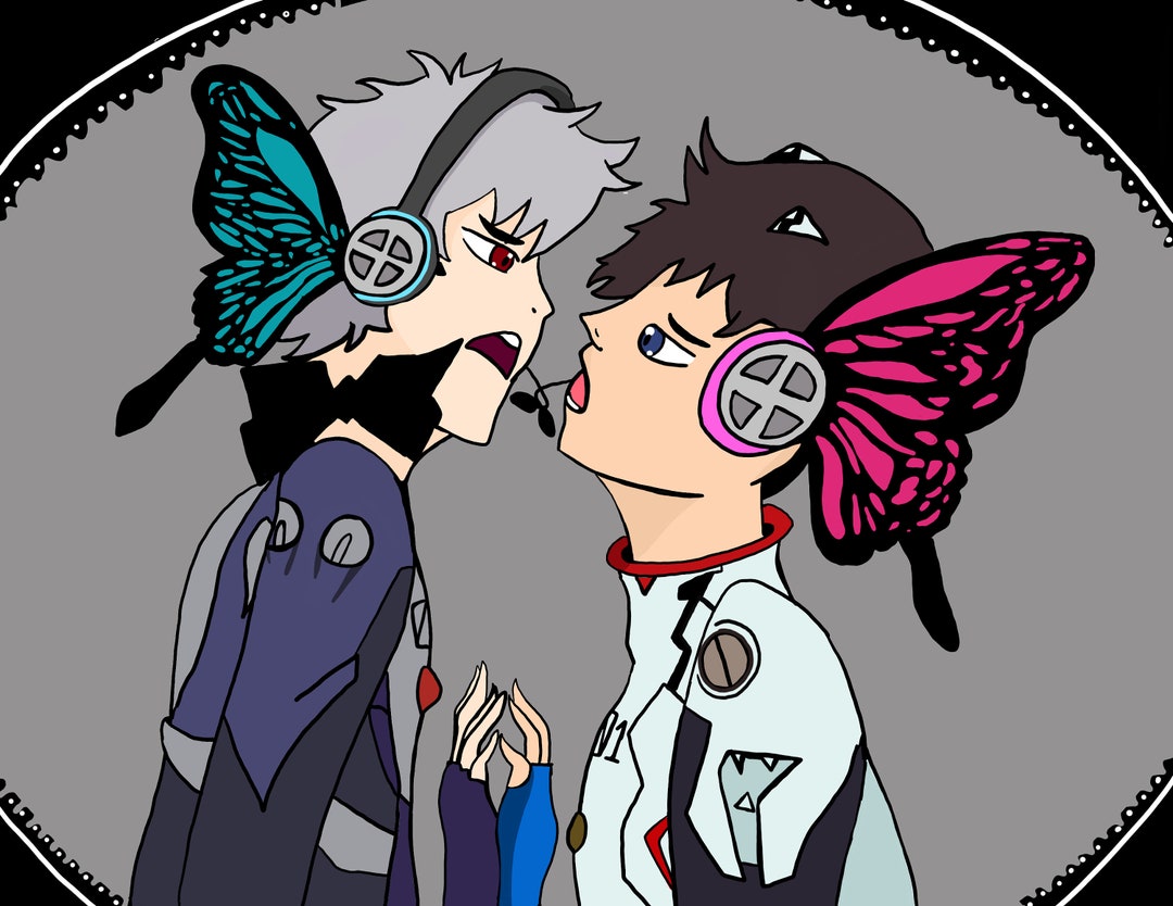 Neon Genesis Evangelion Magnet Art Print Shinji Ikari Anime Art Print ...