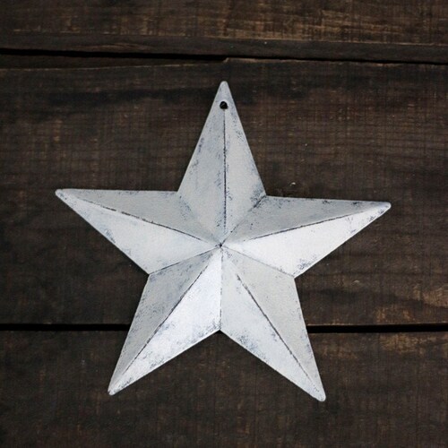 Nautical Blue Barn Star 5 or 8 Inch Metal Wall Star Custom - Etsy