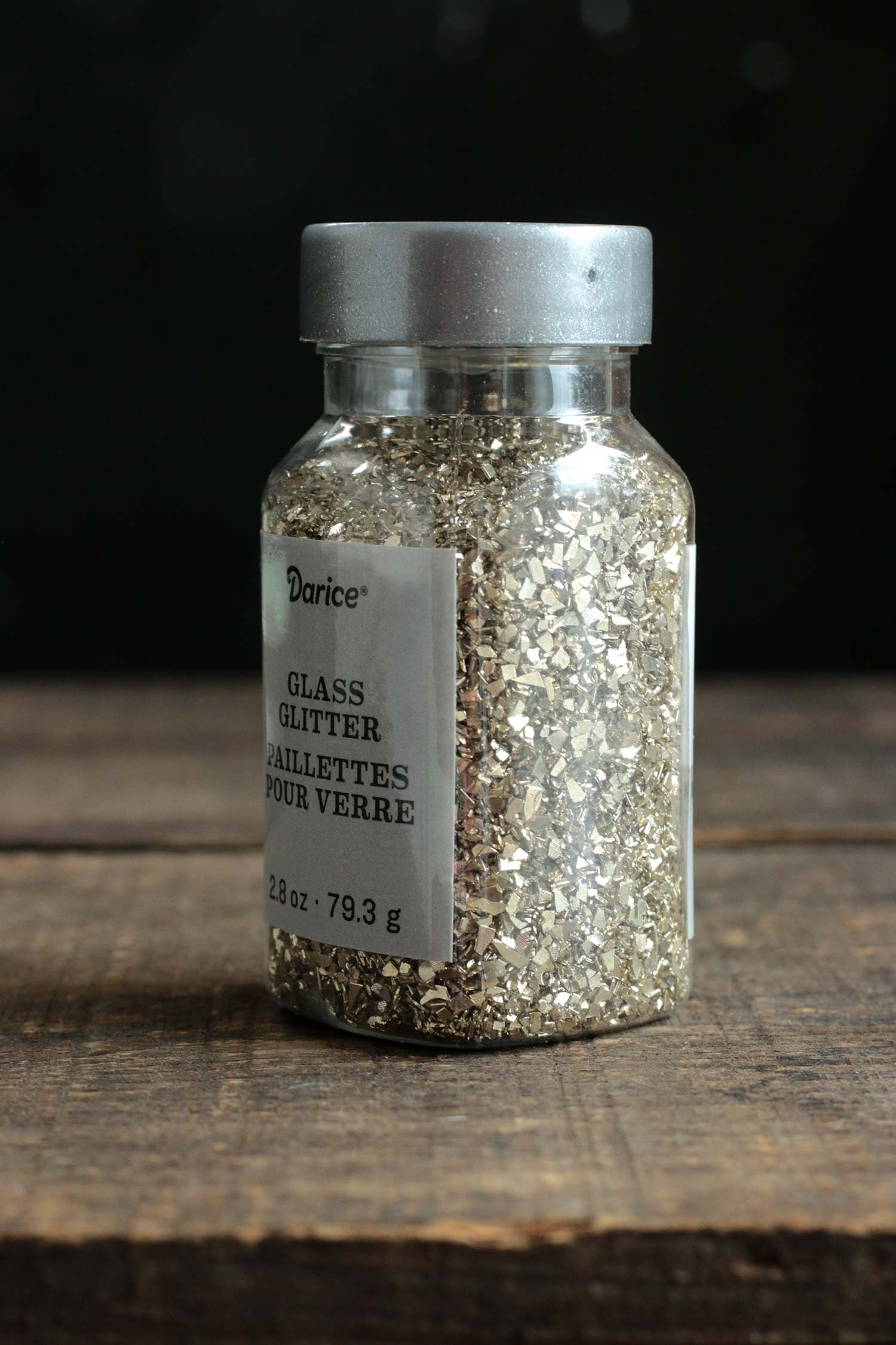 Gold Glass Glitter Vintage Style Glitter 2.8 Oz Supplies for | Etsy