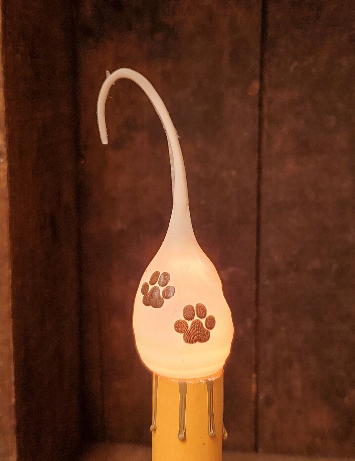 Silicone Dipped Light Bulb Pet Paw Prints Light Bulb 4 Watt - Etsy