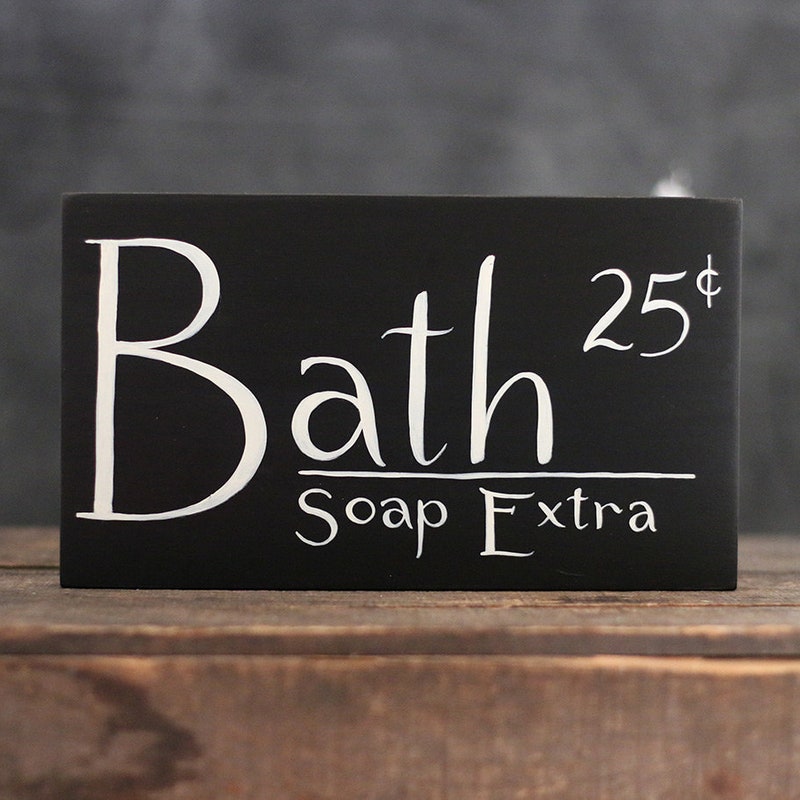 Soap 5 Cents Sign - Etsy