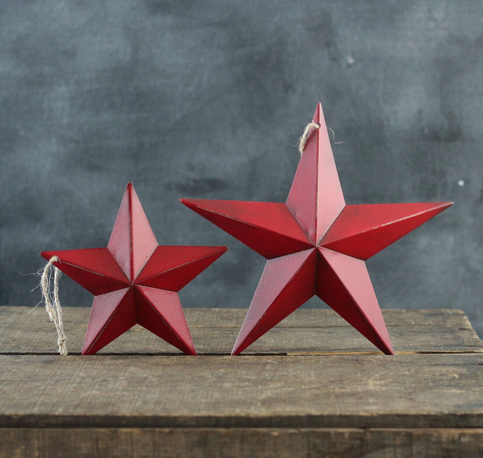Red Barn Star 5 or 8 Inch Metal Wall Star Custom Painted | Etsy