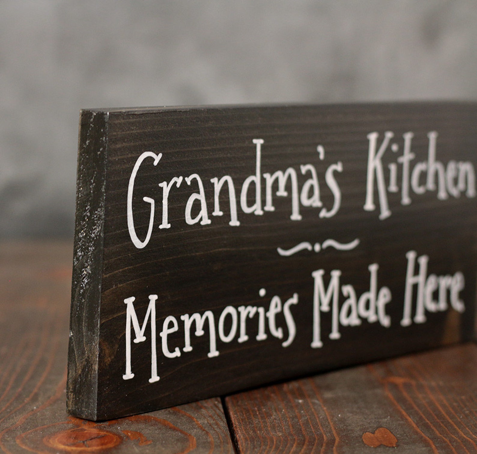 Grandma's Kitchen Sign Custom Hand Painted Wood Sign - Etsy