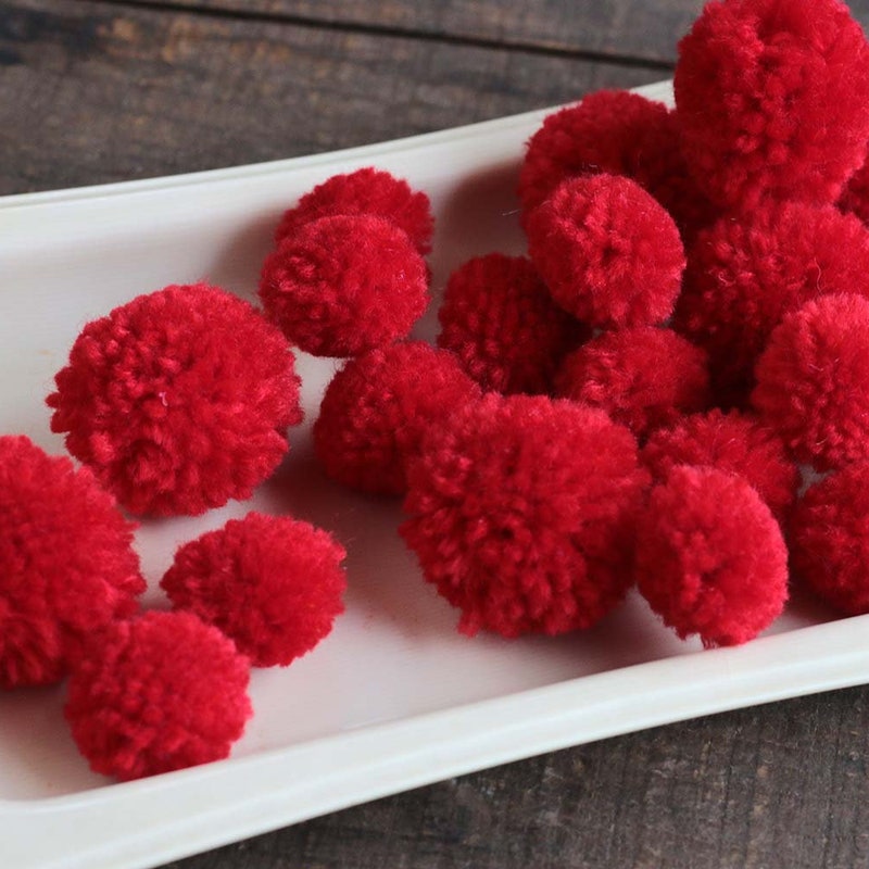 Yarn Pom Poms - Etsy