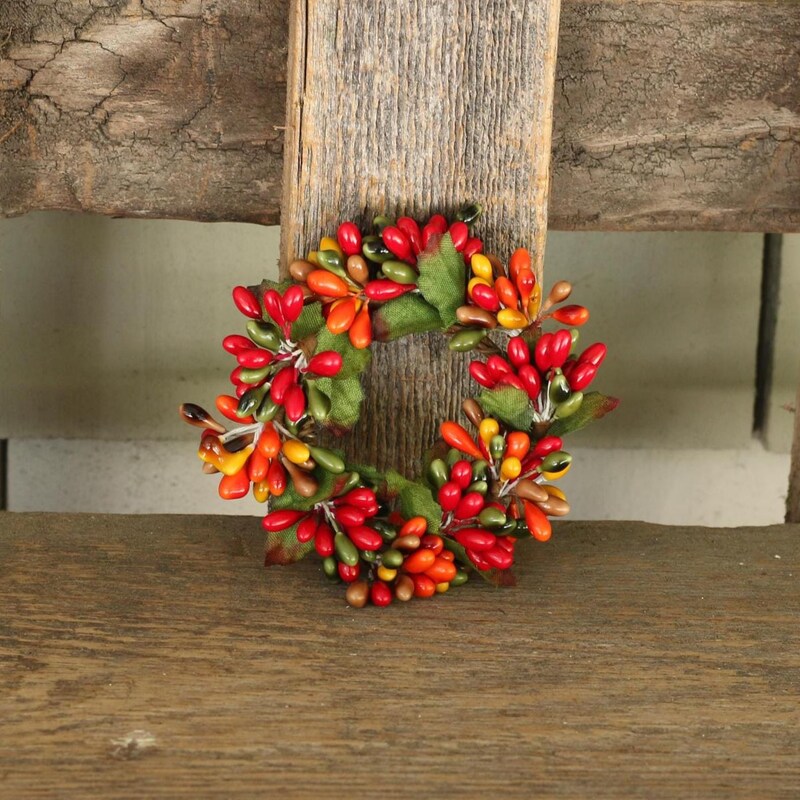 1.5 Inch Candle Wreaths - Etsy