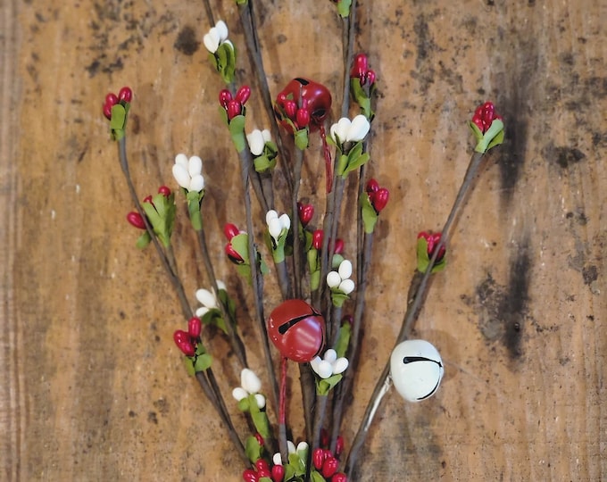 Christmas Floral Pick, 20 Inch Pine Spray, Realistic Artificial ...