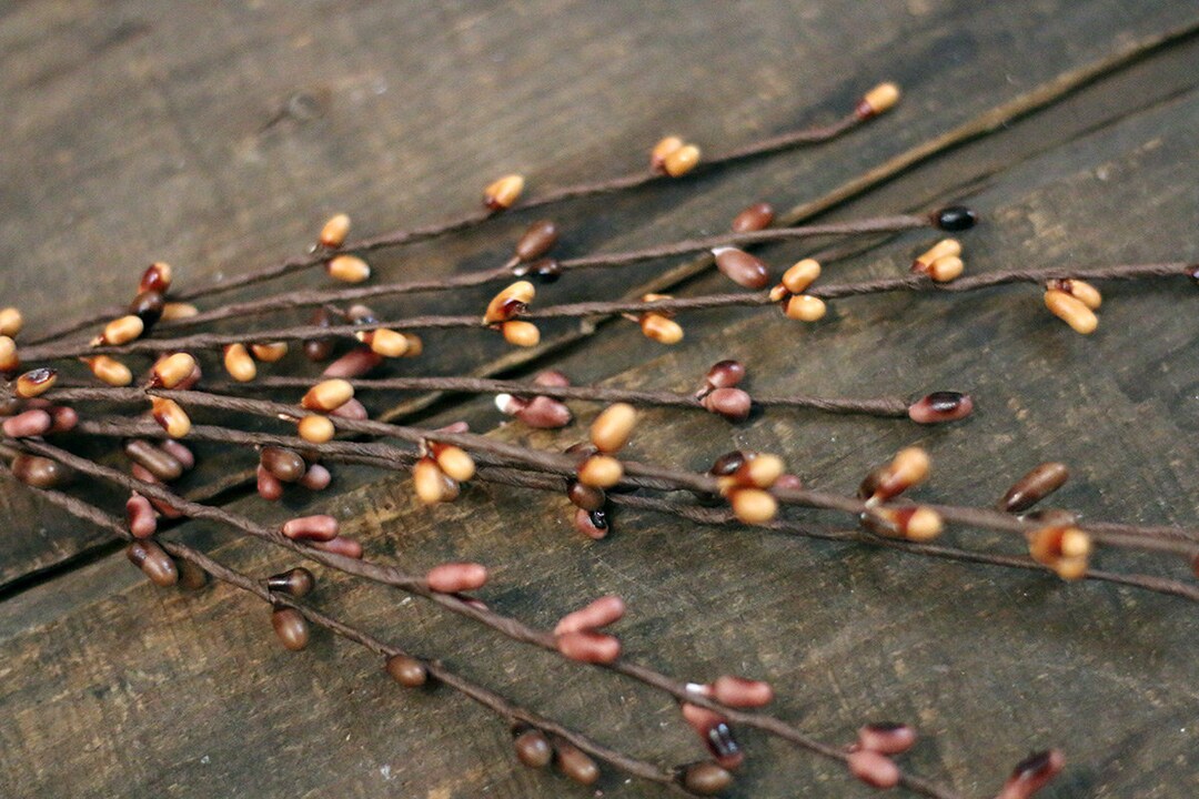 Pip Berry Picks (set of 3); Mauve, Tan, & Brown 12 Inch Berry Sprays ...