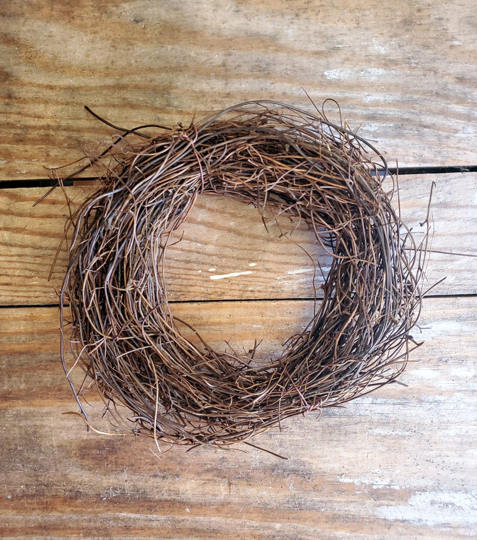 Natural Angel Vine 6 Inch Ring Undecorated Mini Wreath - Etsy