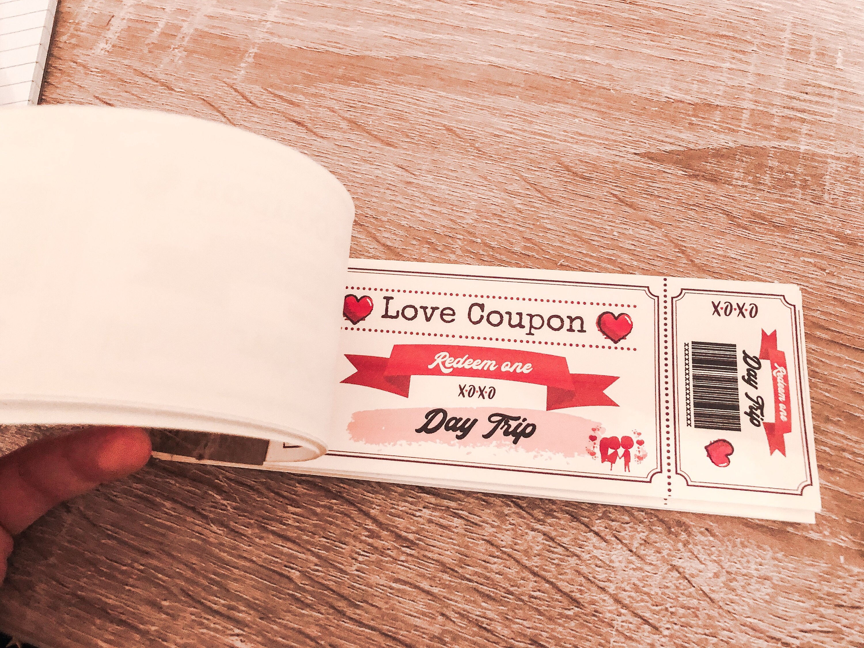 Love Coupon Book handmade Long Distance Relationship Love | Etsy