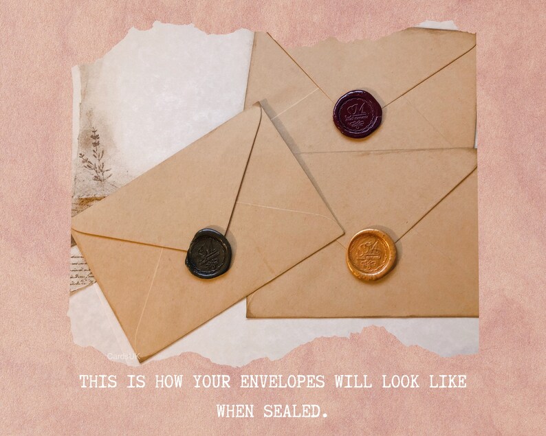 DIY Vintage Love Letter Set long Distance Relationship Gift, Wax Seal ...