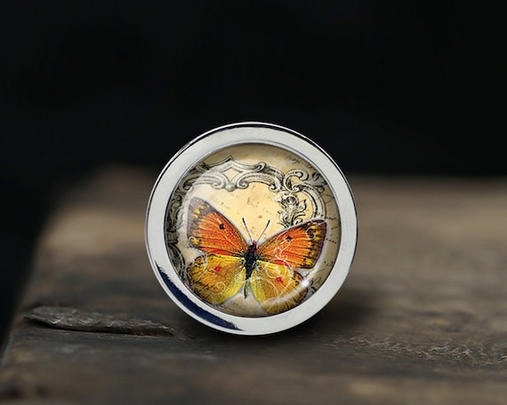 Butterfly Knobs Drawer Knobs Pulls Kitchen Cabinet Pulls - Etsy