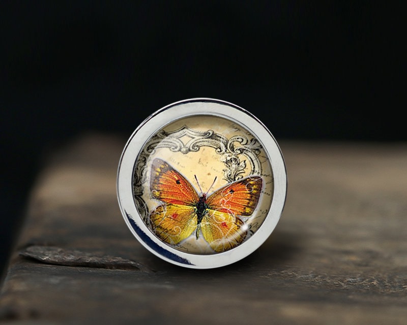 Butterfly Knobs Drawer Knobs Pulls Kitchen Cabinet Pulls - Etsy
