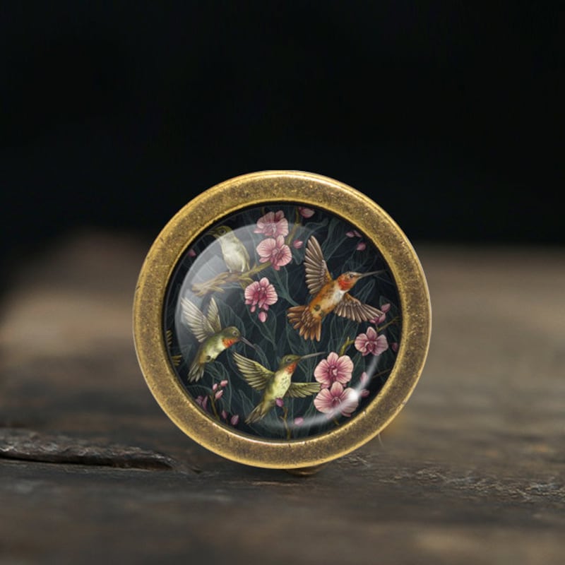 Blue Bird Drawer Knobs - Etsy