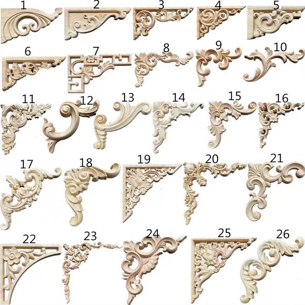 Corner Embellishment - Etsy