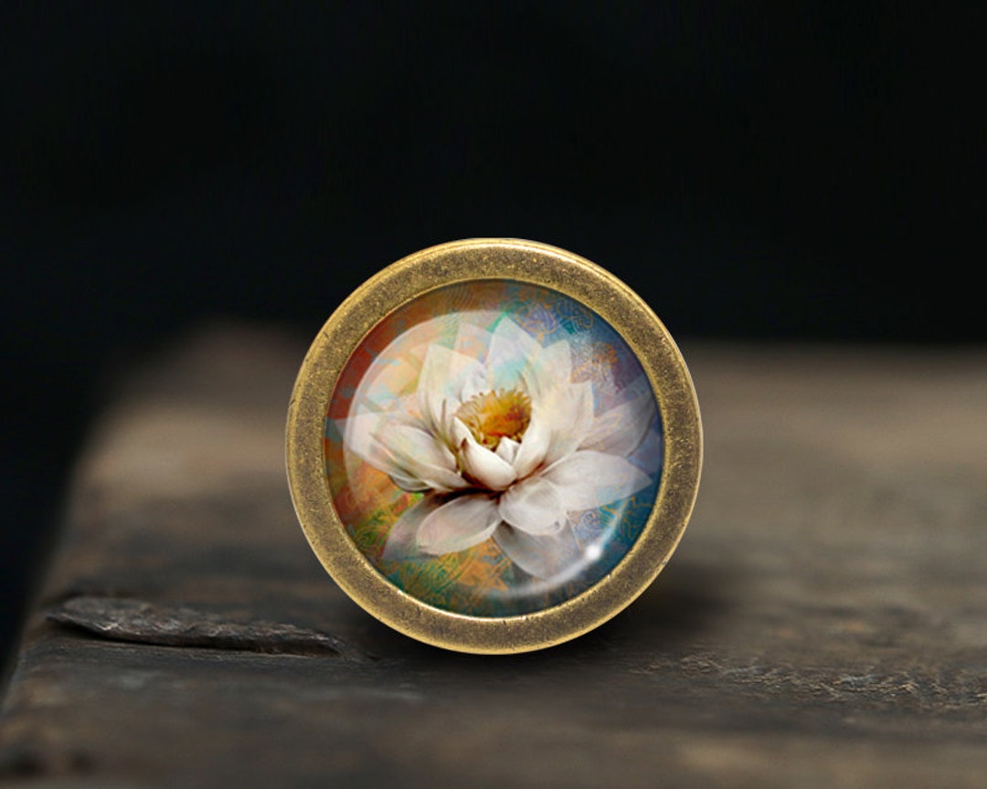 Lotus Knobs Drawer Knobs Pulls Kitchen Cabinet Pulls Handle Furniture ...