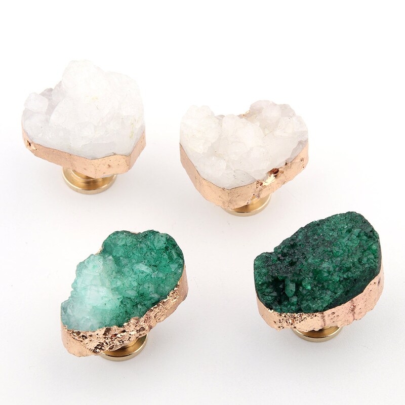 Geode Dresser Knobs - Etsy
