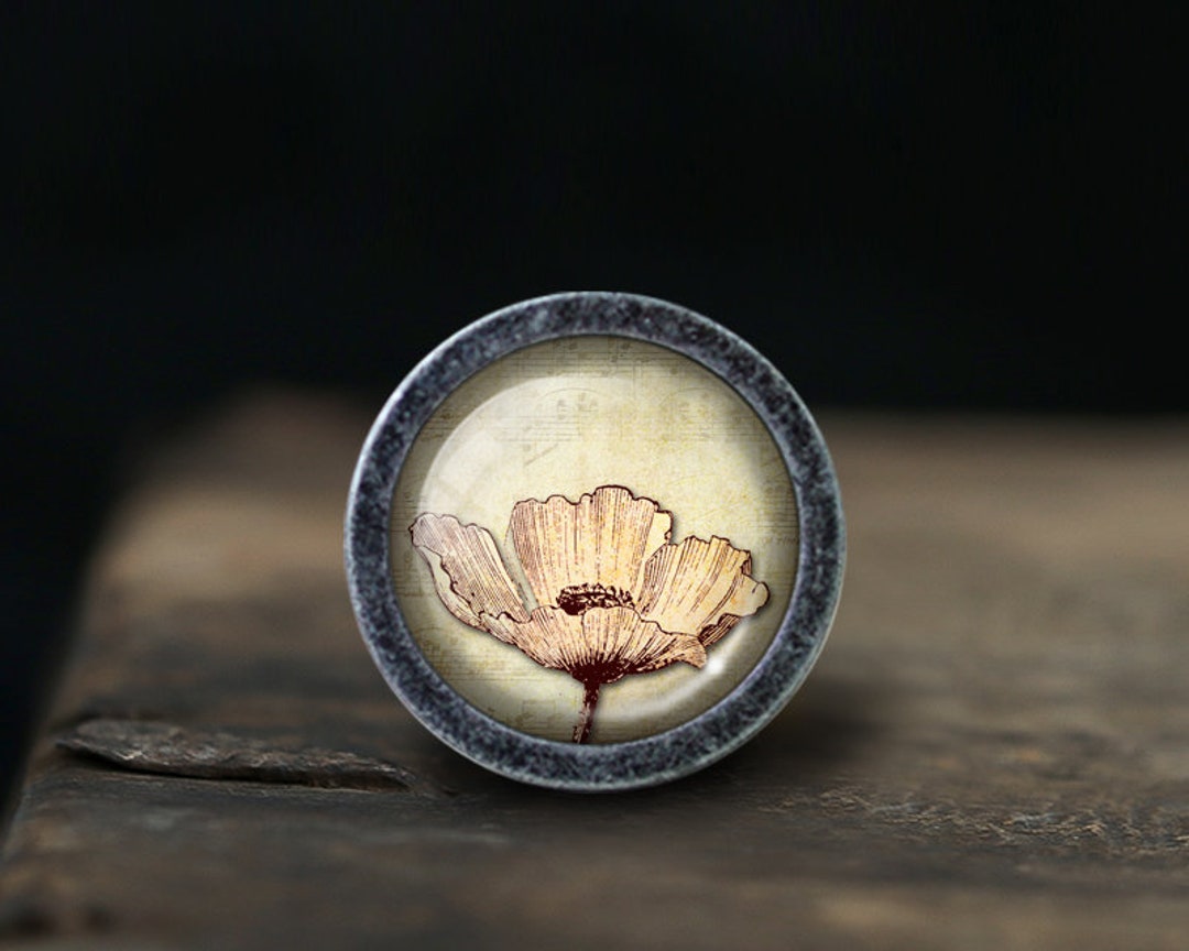 Lotus Knobs Drawer Knobs Pulls Kitchen Cabinet Pulls Handle Furniture ...