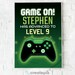 Video Game Level Birthday Welcome Sign, Video Gaming Party Welcome Sign ...