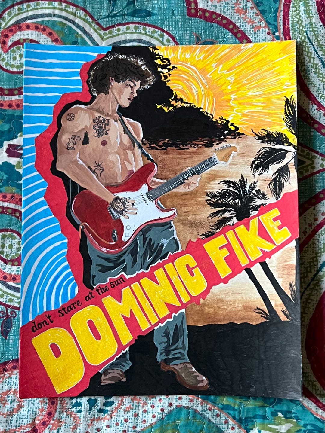 Print of Dominic Fike Original Painting Poster - Etsy