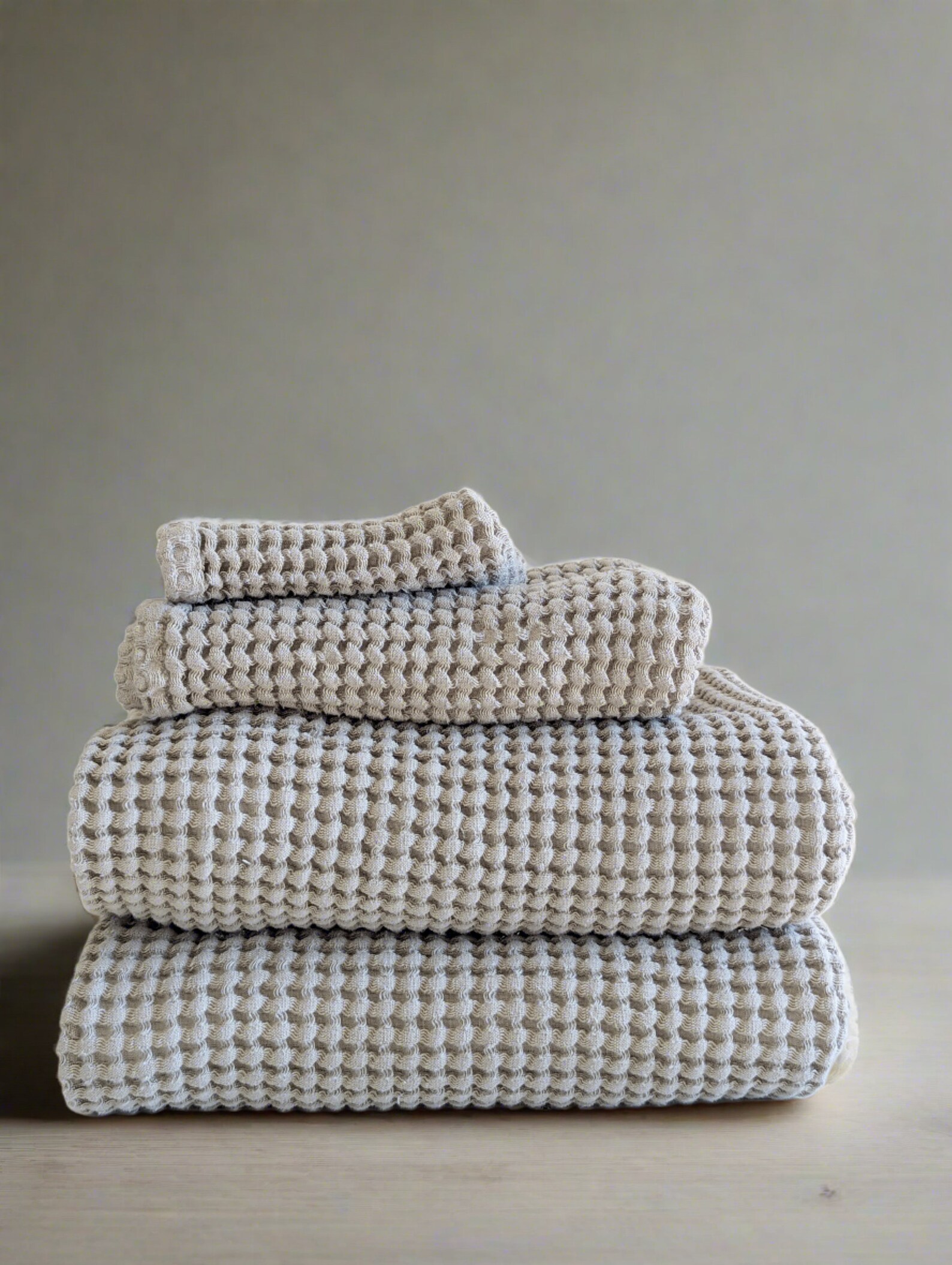 Natural Linen Waffle Towels - Etsy