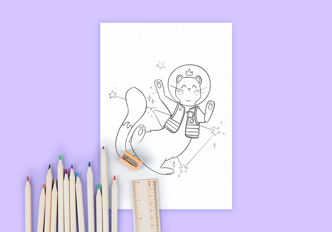 Coloring Page to Print for Children and Adults - Drawing to Download ...