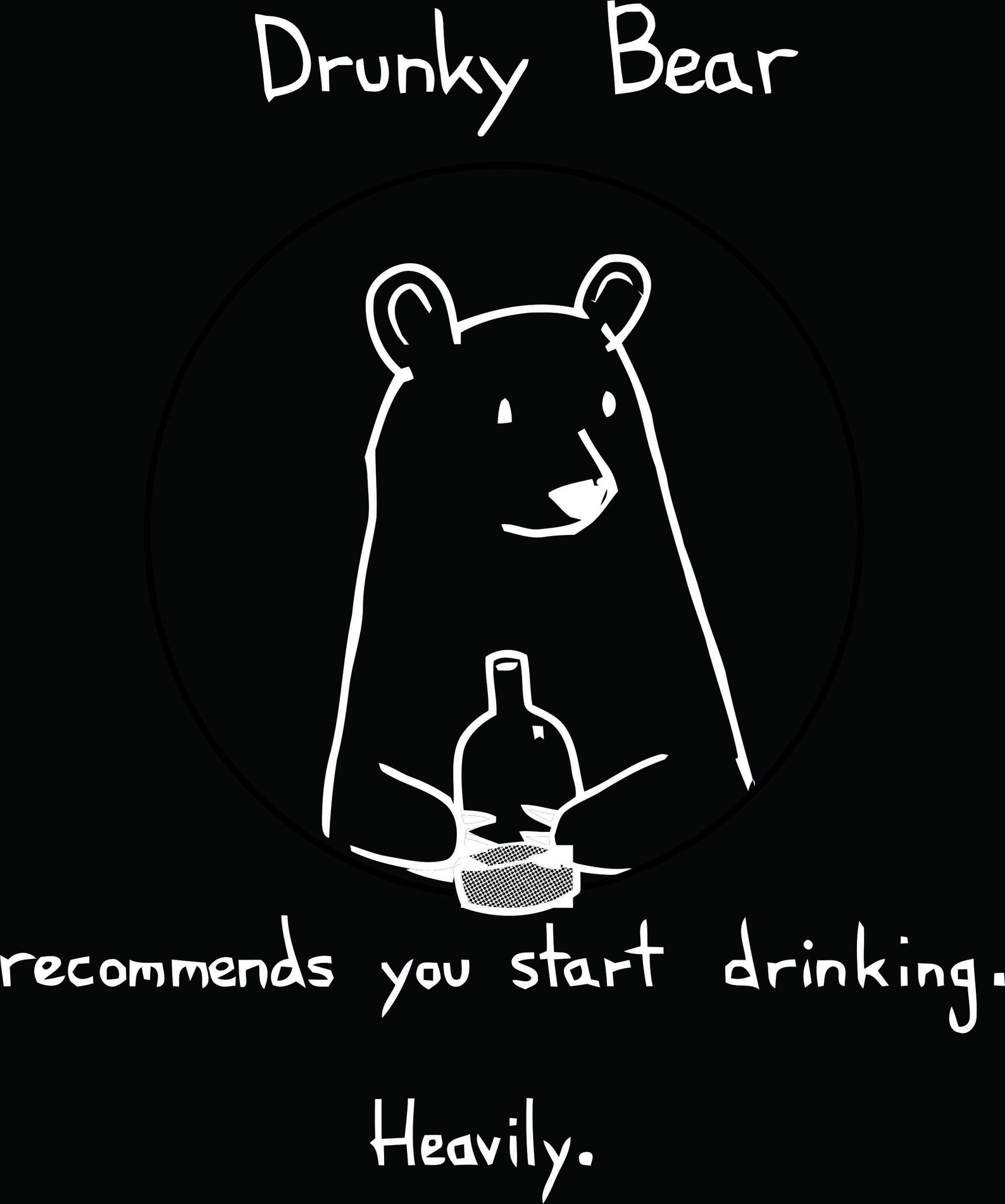 Drunky Bear Shirt - Etsy