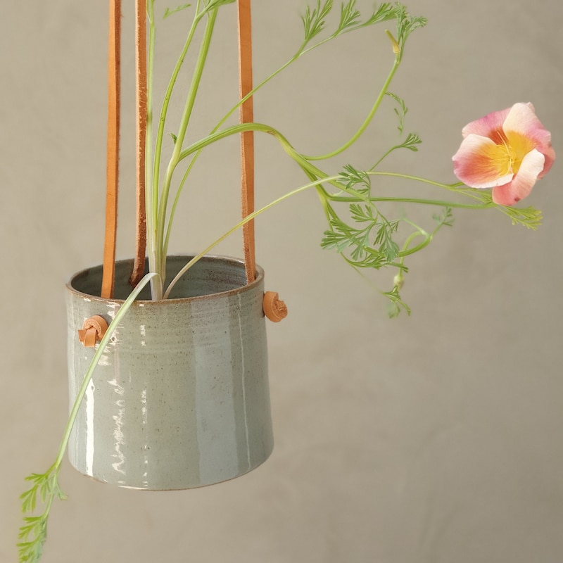 Hanging Ceramic Planter - Etsy