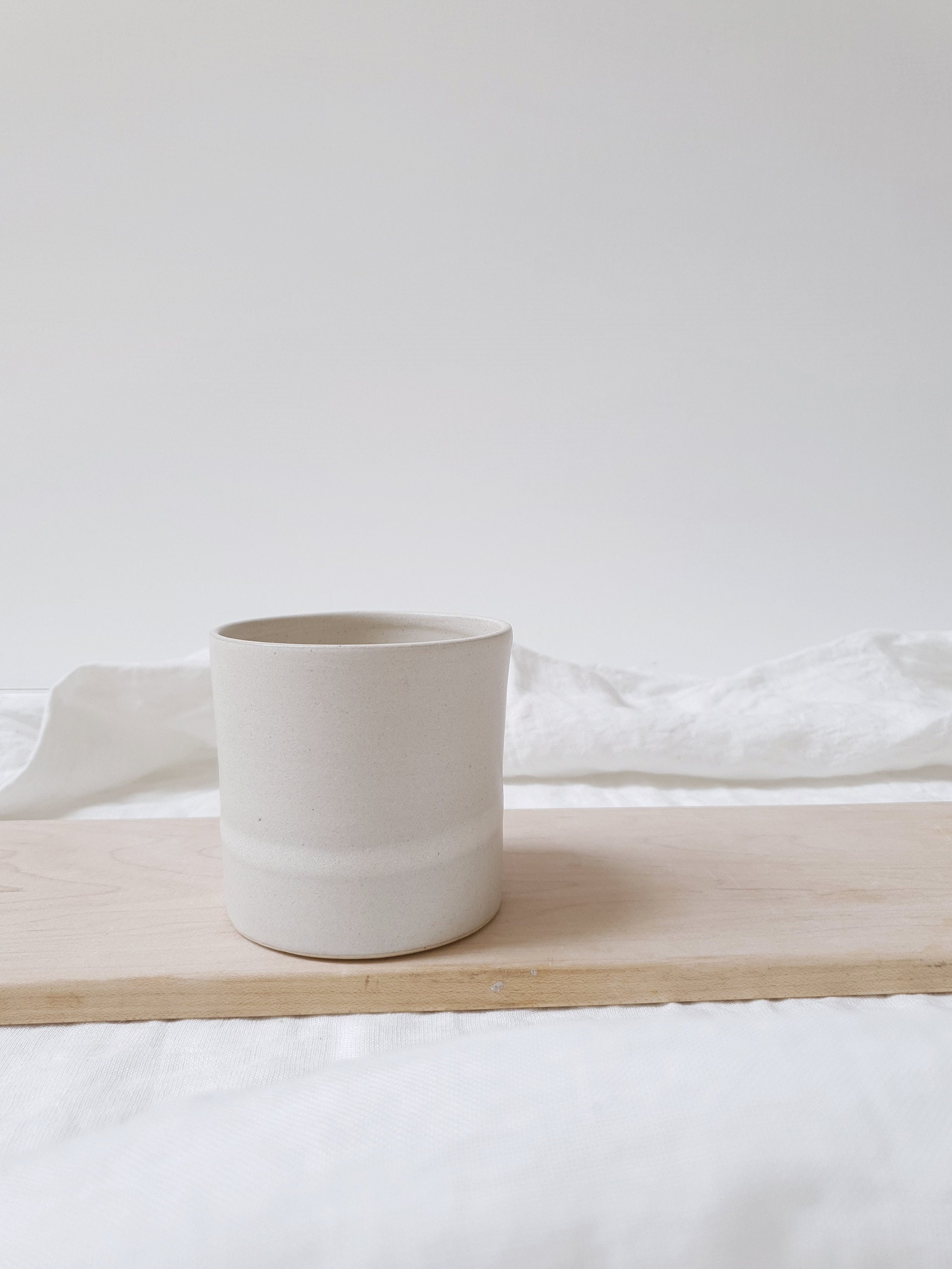 Ceramic 6 Cups Set White Cups Ceramic Espresso Mugs White - Etsy