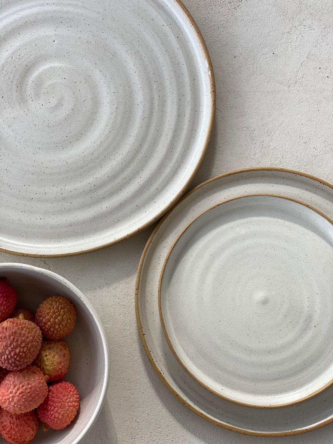 Set of Dinnerware, Set of Main Course Plates, Dinner Plates, Dessert ...