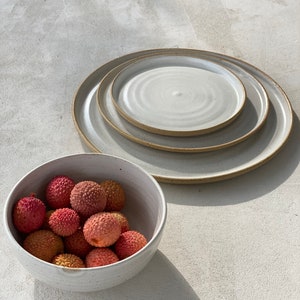 Set of Dinnerware, Set of Main Course Plates, Dinner Plates, Dessert ...