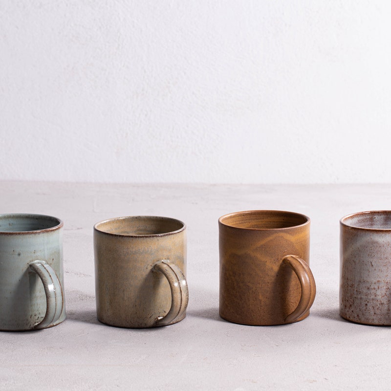 Ceramic Mug Set - Etsy