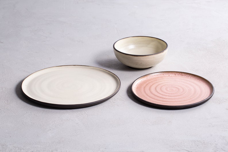 Mix and Match Set of Ceramic Dinnerware Set of Main Course - Etsy