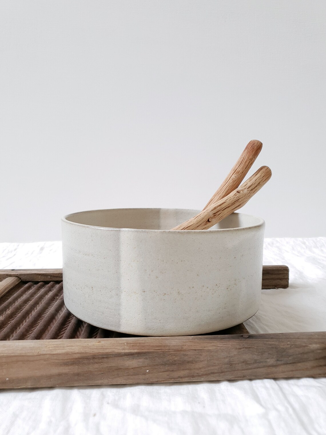 White Ceramic Serving Bowl White Serving Tray Dinnerware | Etsy