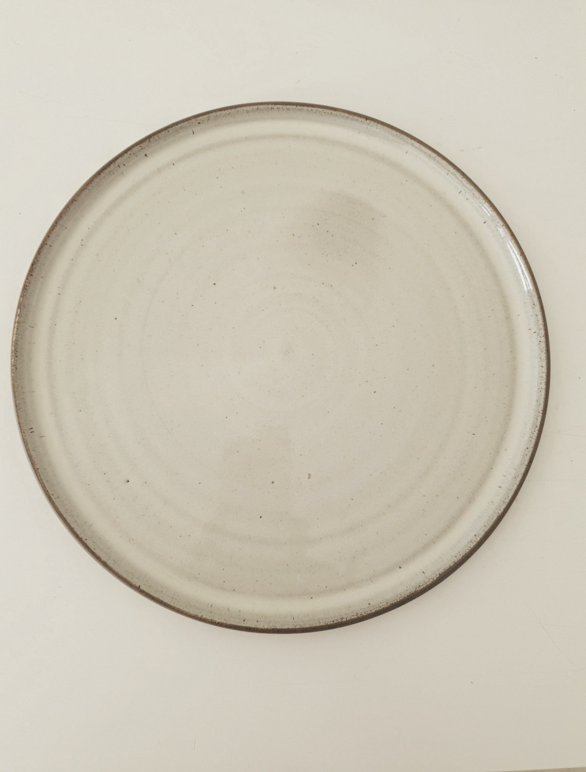 Handmade Pottery Dinner Plates Set of 2 Flat Ceramic Dinner - Etsy
