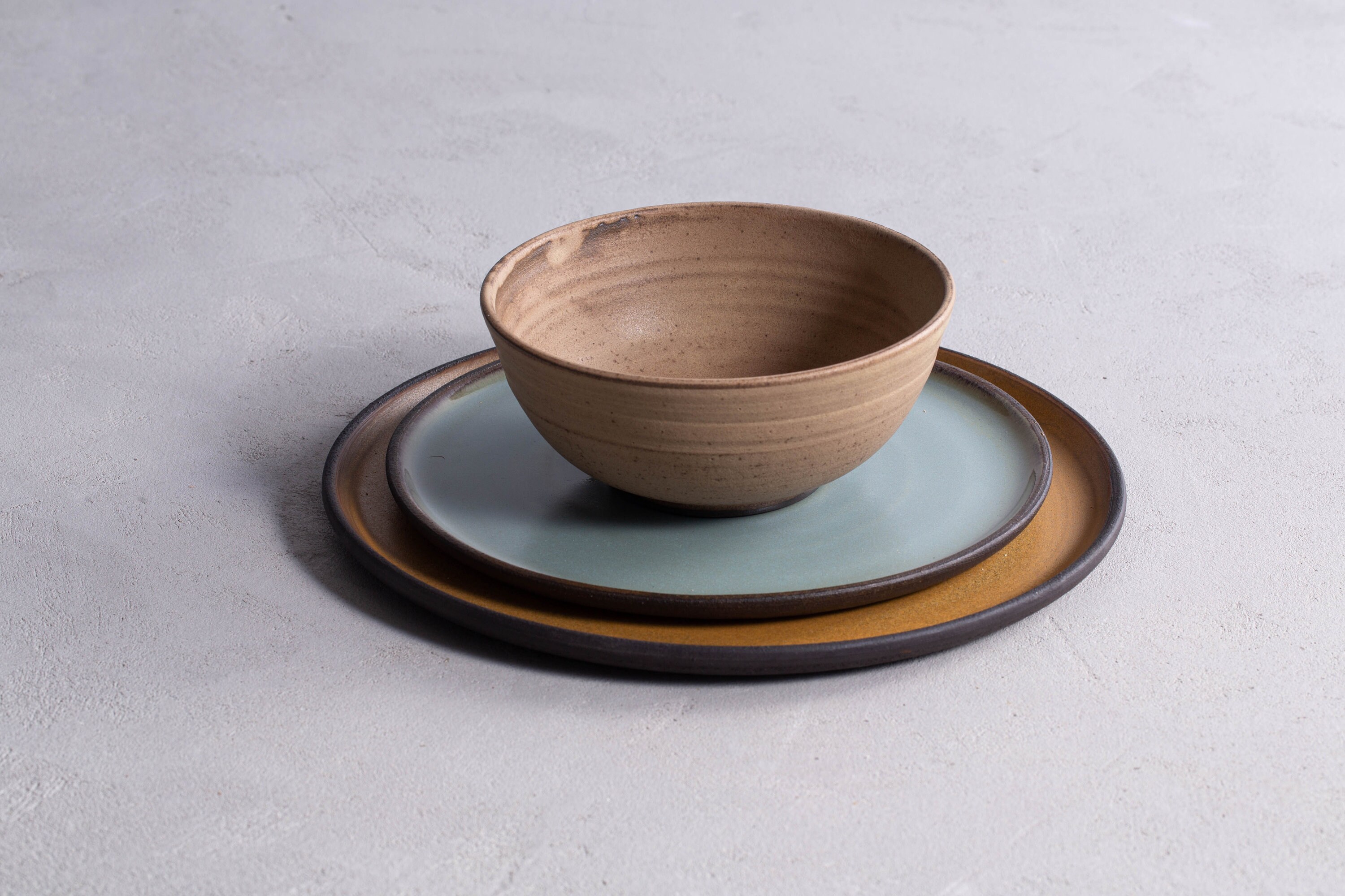 Mix and Match Set of Dinnerware Set of Main Course Plates | Etsy