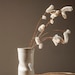 White Tall Handmade Abstract Modern Decorative Flower Vase, Large ...