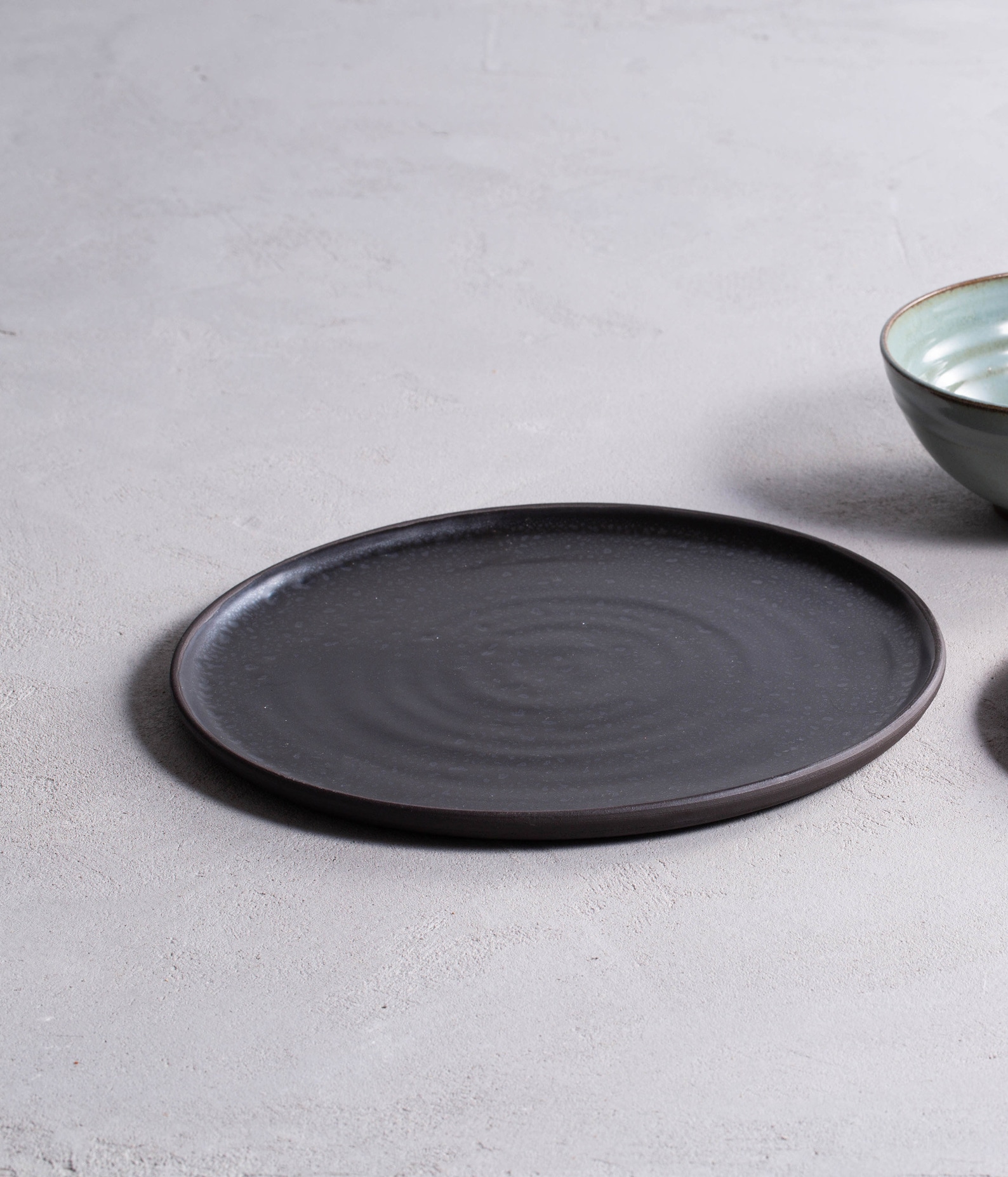 2 Colorful Ceramic Plates Pottery Handmade Plates Dinner - Etsy