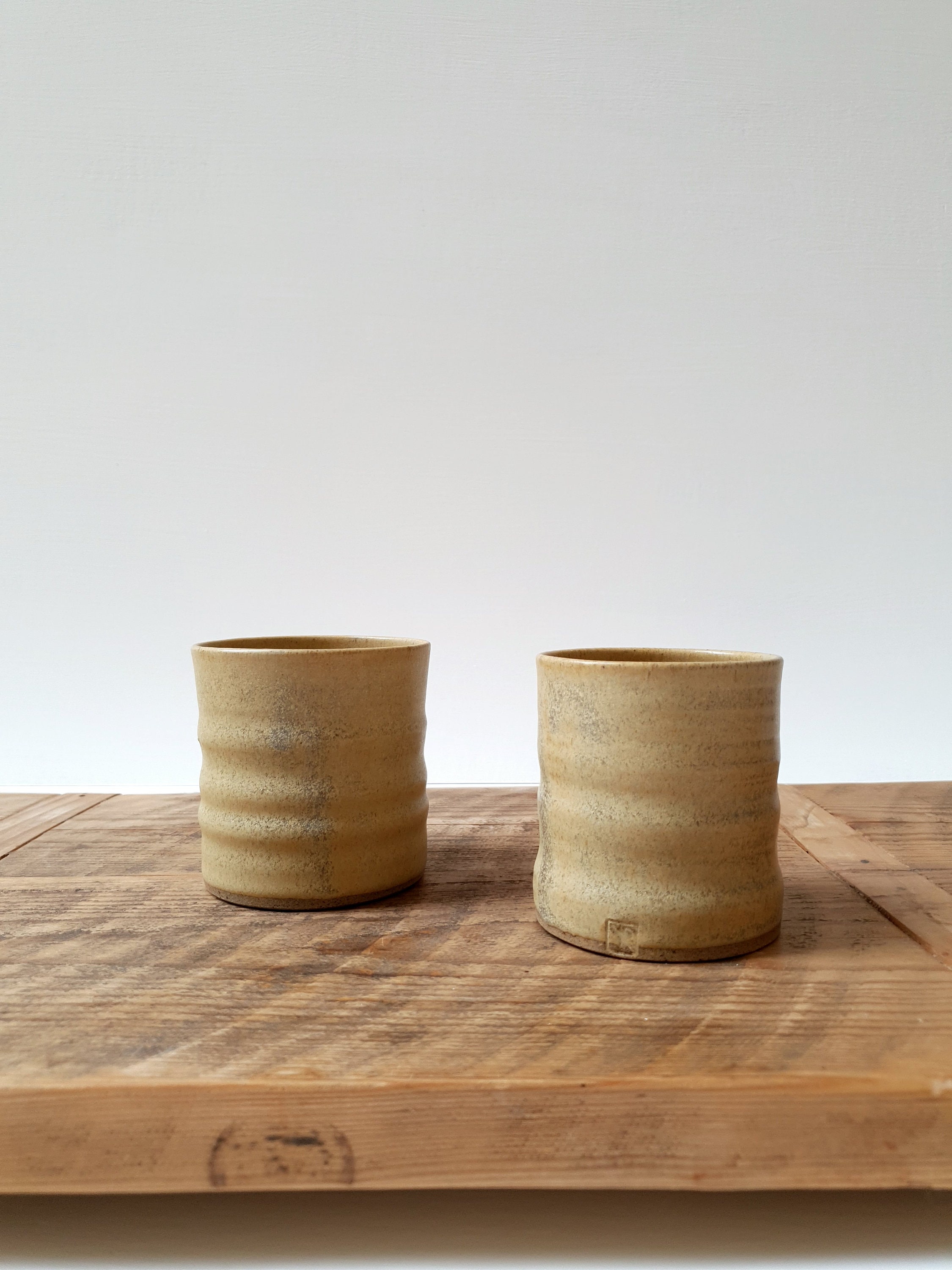 Ceramic Coffee Mugs Ceramic Coffee Cup Set Of Two Ceramic | Etsy