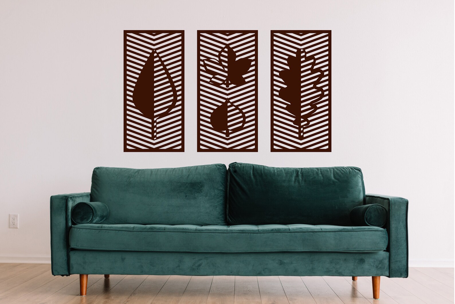 Leaves Leaf 3 Wall Art Decor. DXF SVG PNG Digital Files. - Etsy