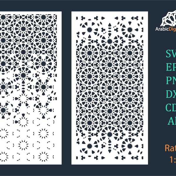 ArabicDigitalCutCnc - Etsy