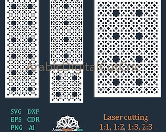 DXFCDRSVGEpsPng Al 21 files. Arabic geometric laser | Etsy