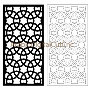 Cnc Files,decorative Screen,panels.islamic Geometric Laser Cutting ...
