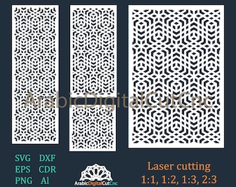 DXFCDRSVGEpsPng Al 21 files. Arabic geometric laser | Etsy