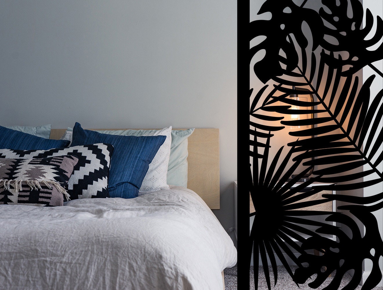 Palm Tree Leaves Cnc Panel. 3 Wall Art Leaf Decor. DXF, SVG, PNG ...