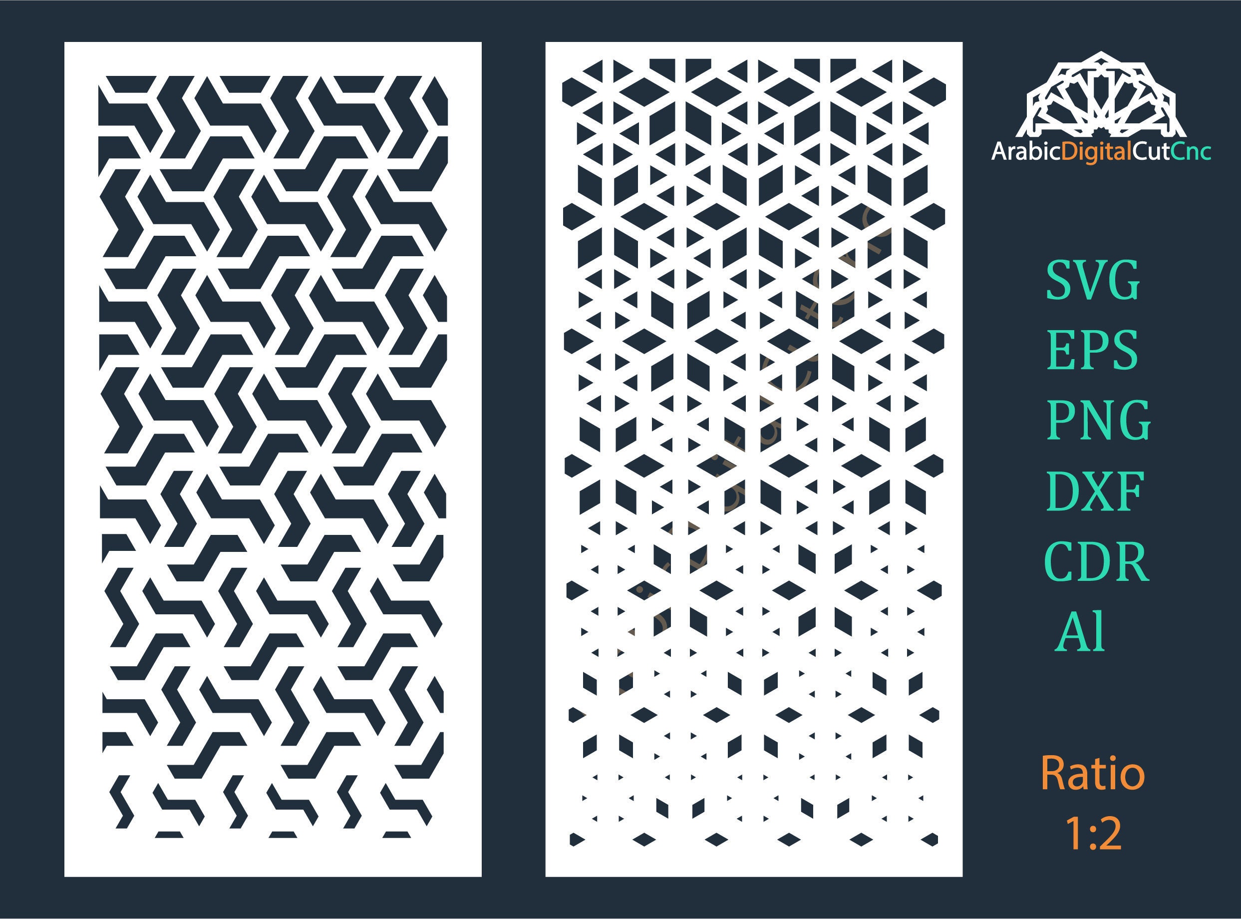 Decorative Panels,roomdividers,cnc Files.arabic Geometric Laser Cutting ...