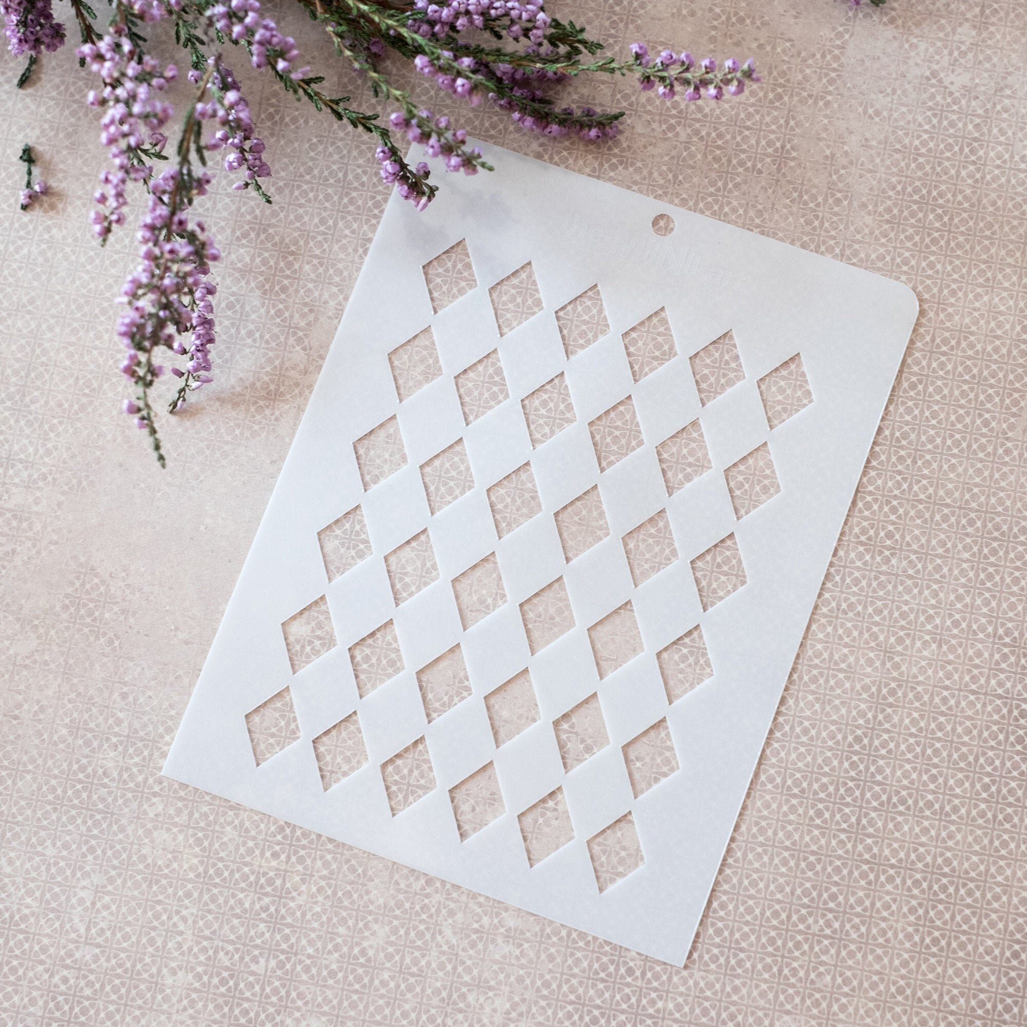 Diamonds Stencil, Craft Stencil, Scrapbooking Stencil, Painting Stencil ...