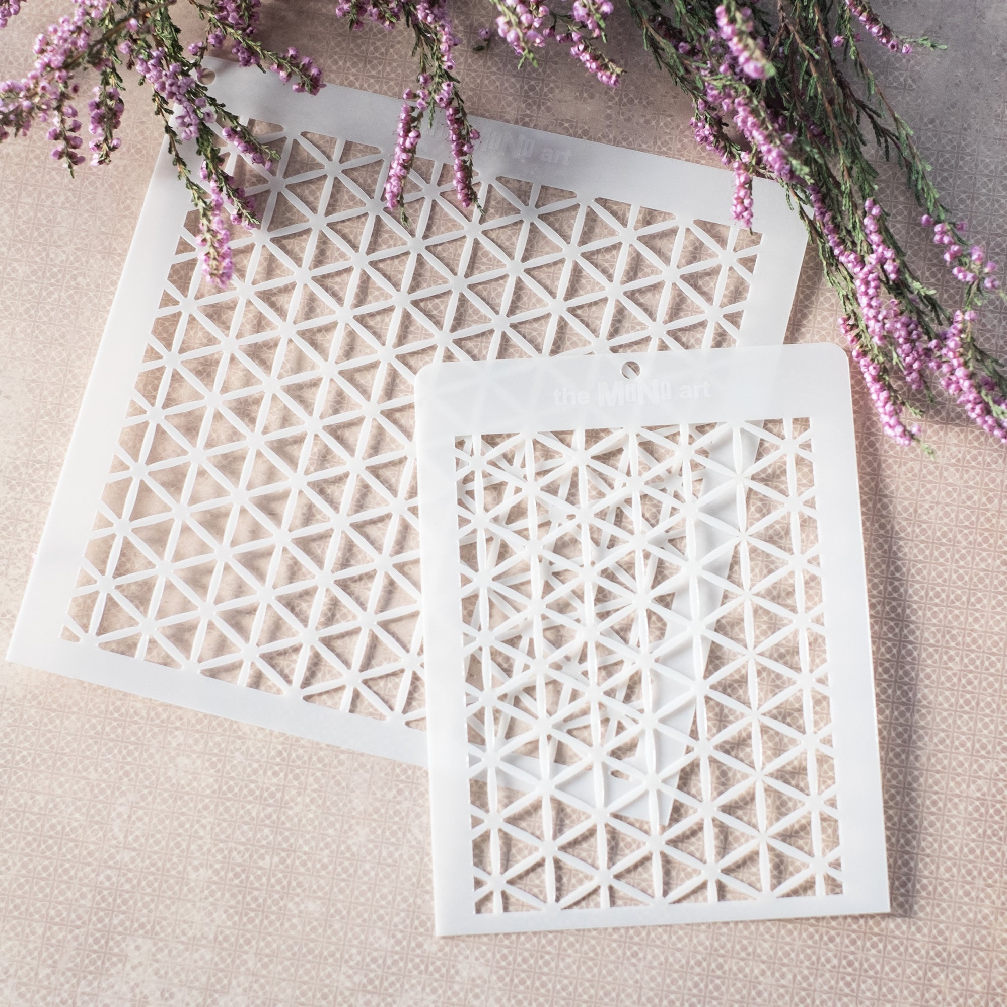 Hexagon Stencil, Craft Stencil, Scrapbooking Stencil, Painting Stencil ...