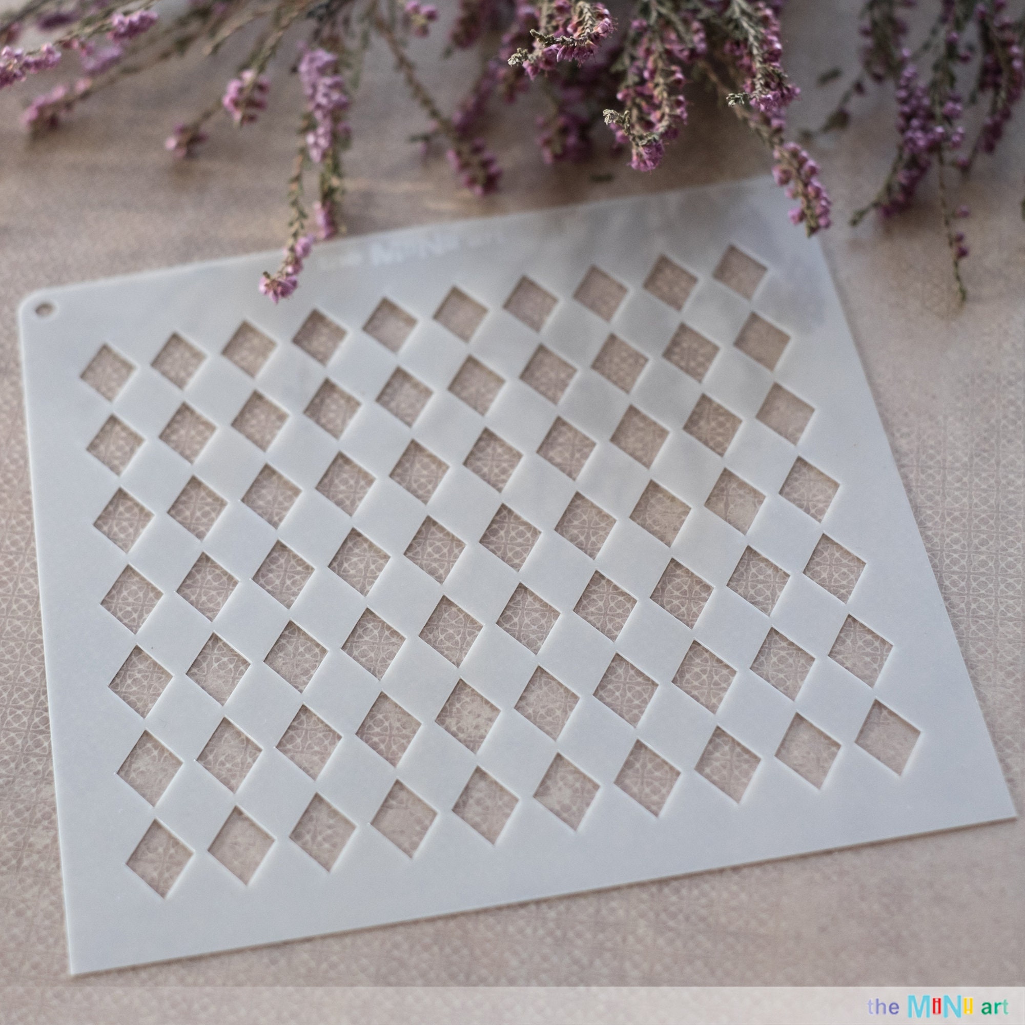 Diamonds Stencil, Craft Stencil, Scrapbooking Stencil, Painting Stencil ...