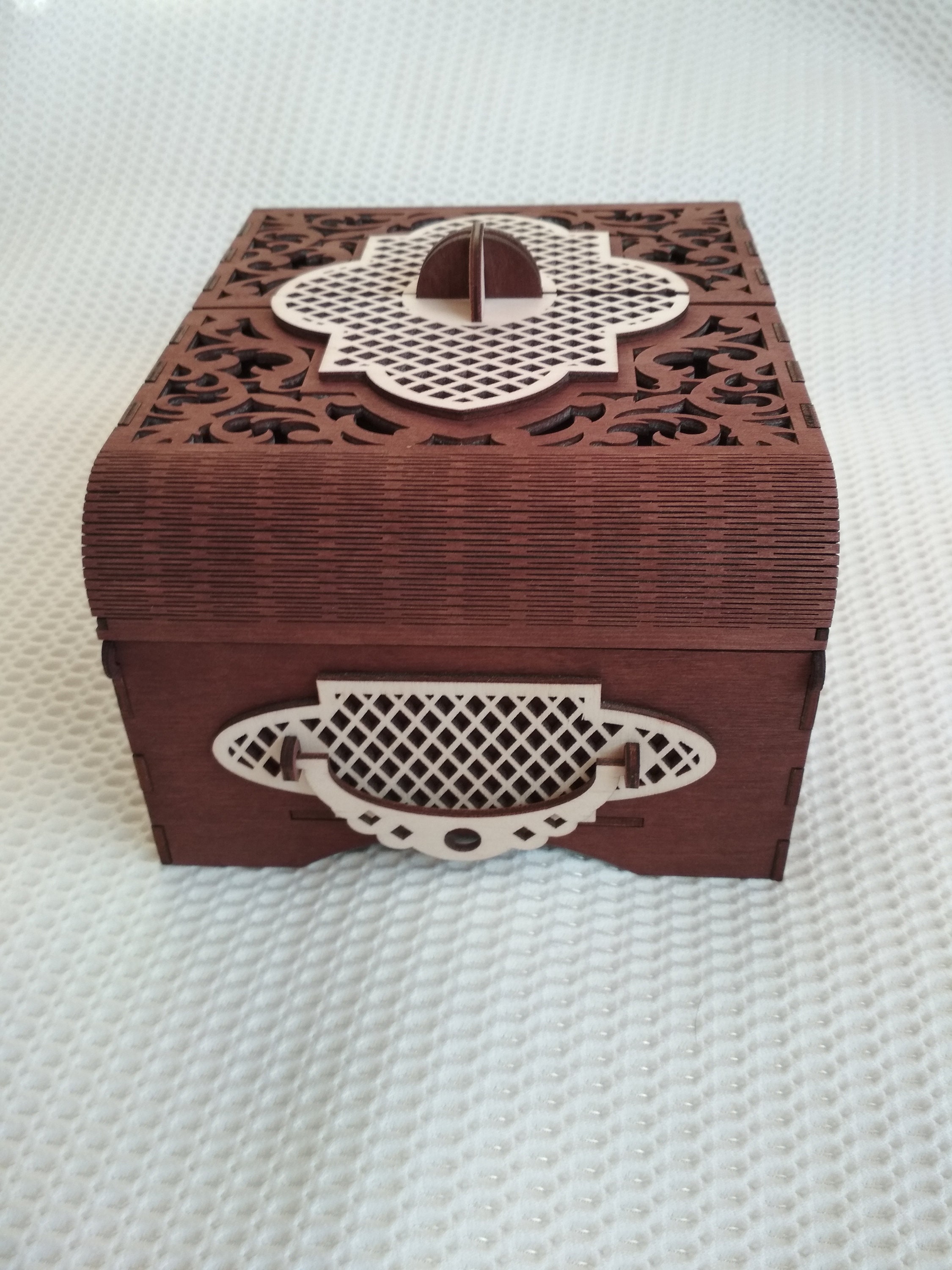 Big jewelry box svg dxf vector template files for laser cut. | Etsy