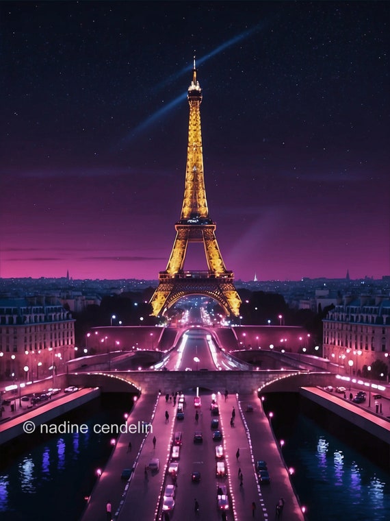 Dibujo De La Torre Eiffel Morado Torre Eiffel Pintura Torre Eiffel